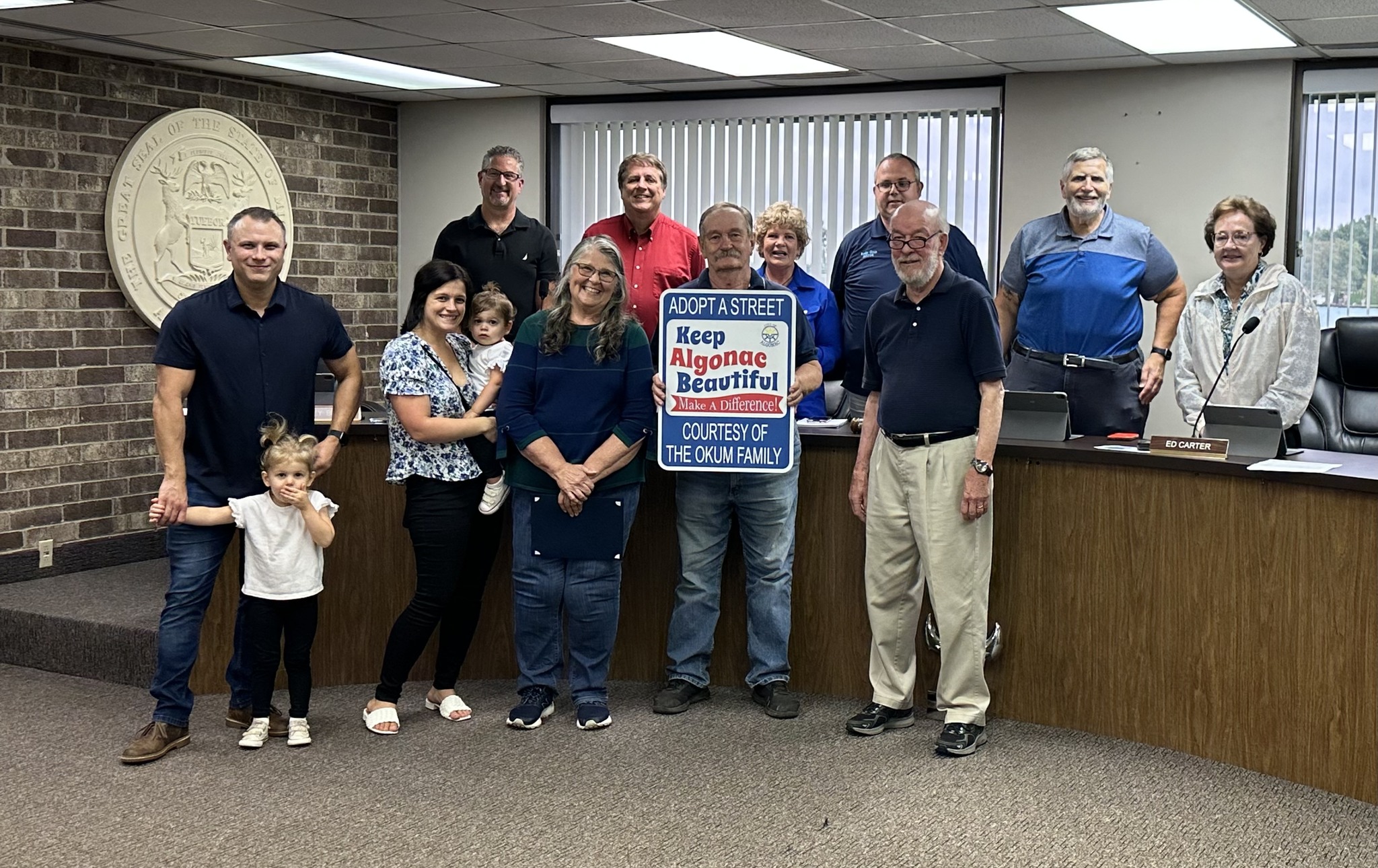 Okum family honored with Algonac Asset Award