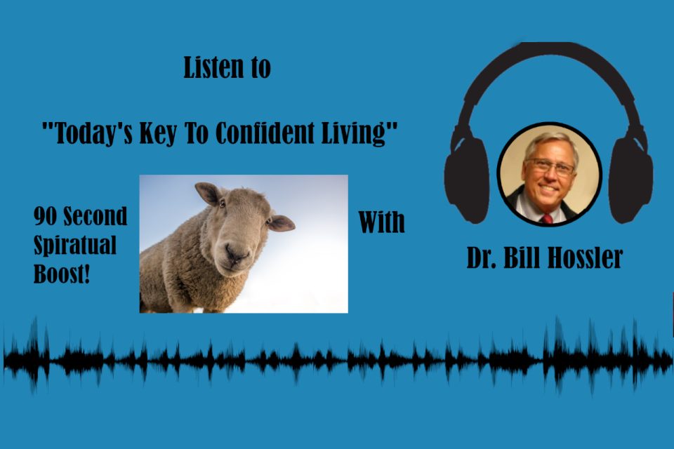 “Today’s Key to Confident Living” – Dr. Bill Hossler – Shepherds and Sheep