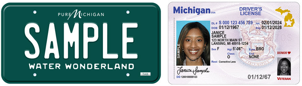 Return of green and white license plate, new driver's licenses and IDs ...