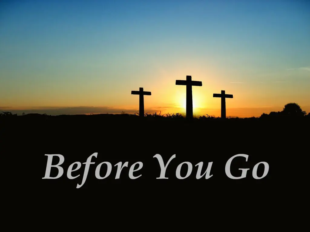 Before You Go – Day 4 Commentary