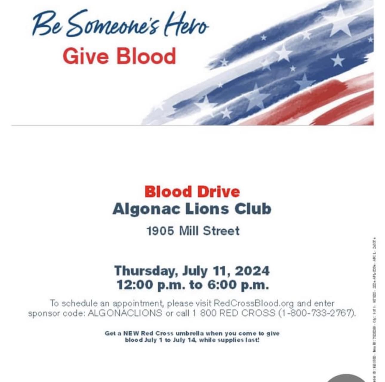 Red Cross blood donor needs soar in the summer