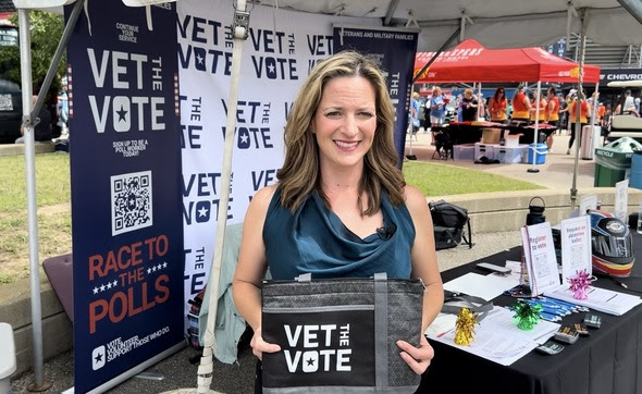 Michigan Department of State teams up with Vet the Vote at NASCAR race ...