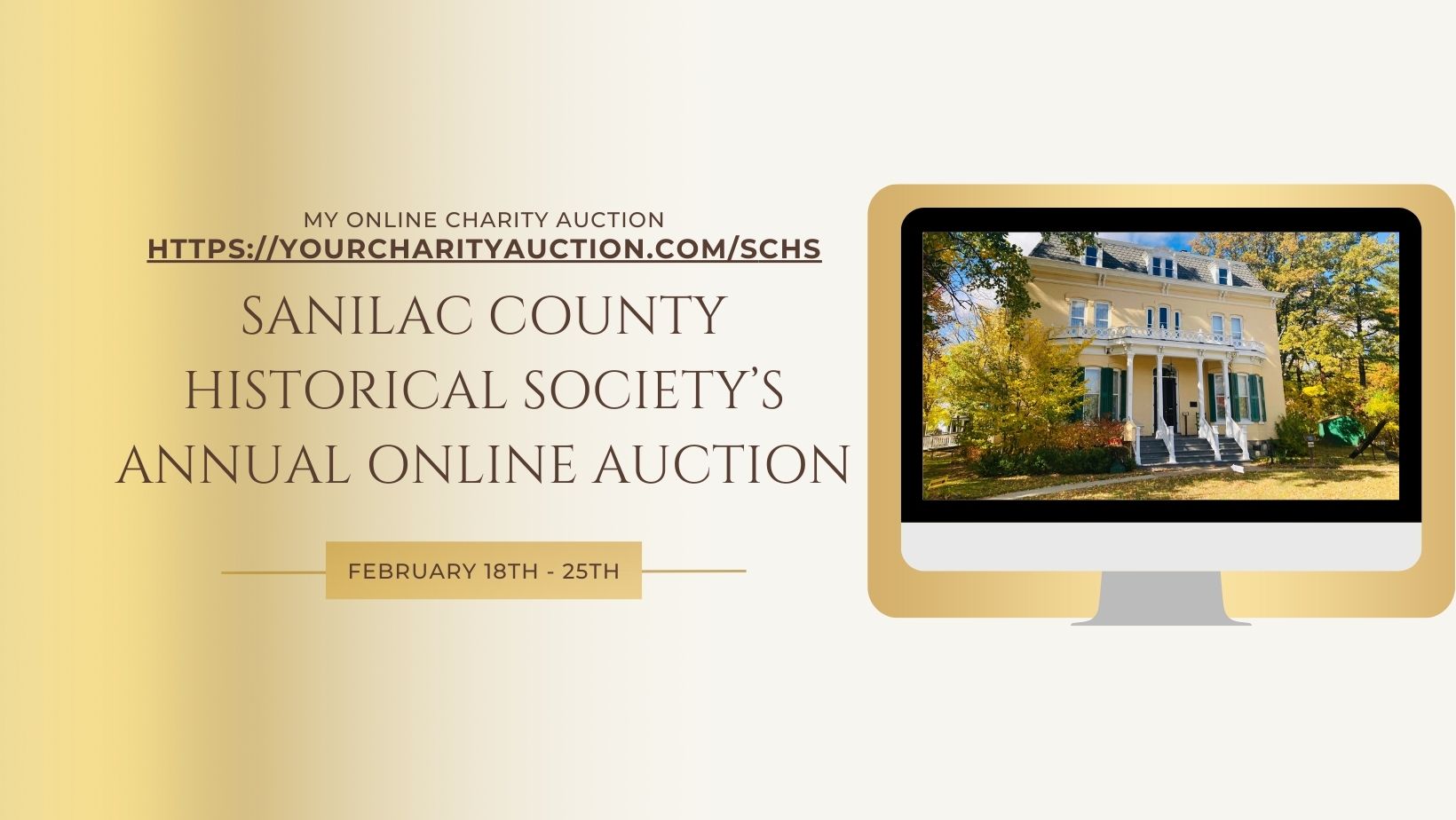 “SCHS Online Auction is back for 2025! - So many valuable items are up ...