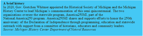 Announcing America250MI History Grant Program
