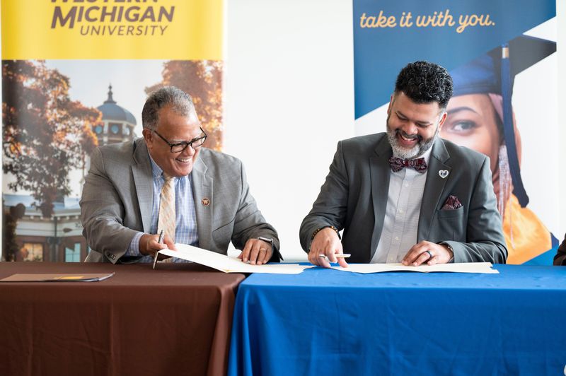 Western Michigan University honors outgoing president with naming of ...