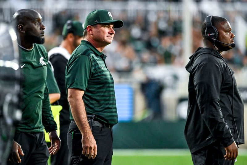 Impressive spring portal stat from the Michigan State football coaching ...