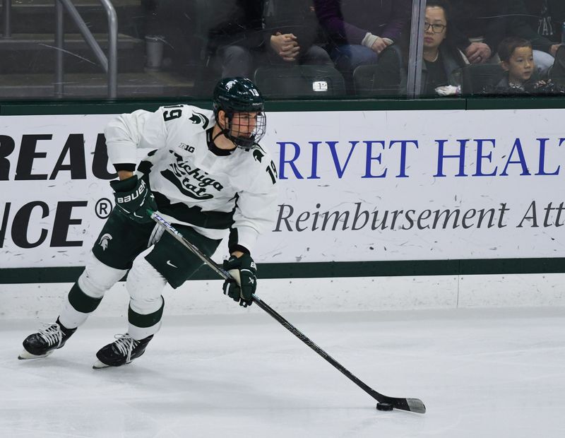 Michigan State hockey F Mikey DeAngelo enters the transfer portal after ...
