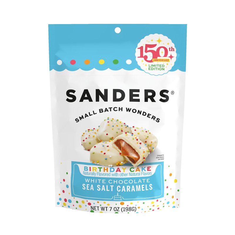 Sanders celebrates 150th anniversary with new limited edition caramels