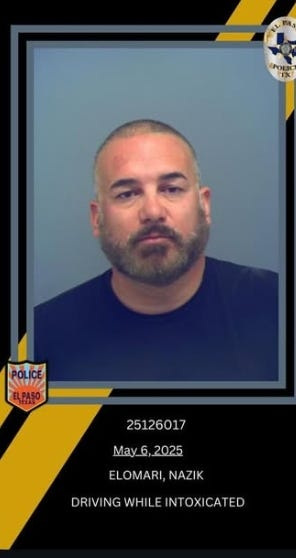 El Paso police lieutenant had margaritas, crashed into parked cars ...
