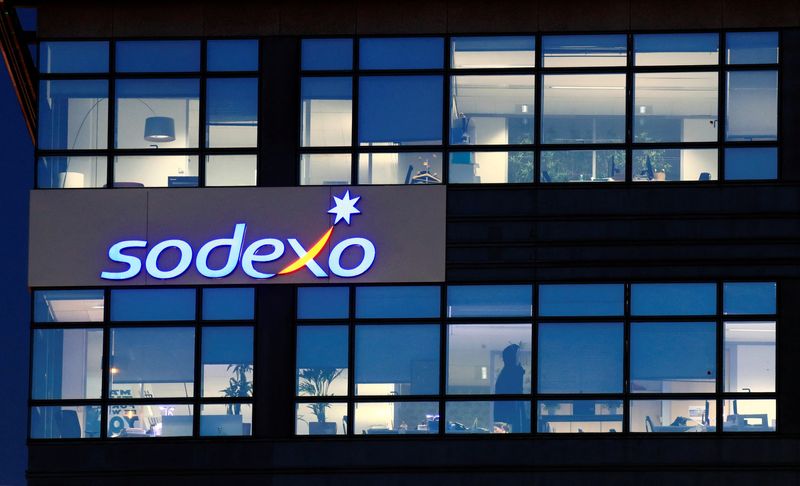 Sodexo cuts forecasts on slower growth in North America, shares slump