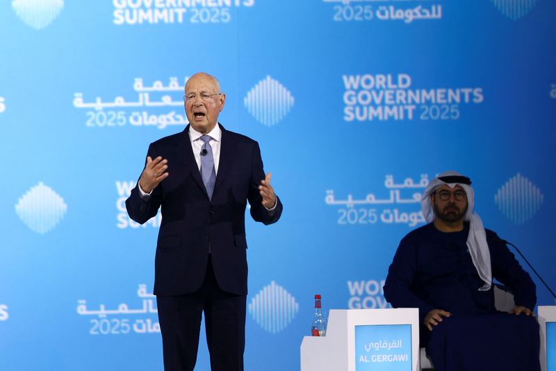 Founder Klaus Schwab to step down as World Economic Forum's chair