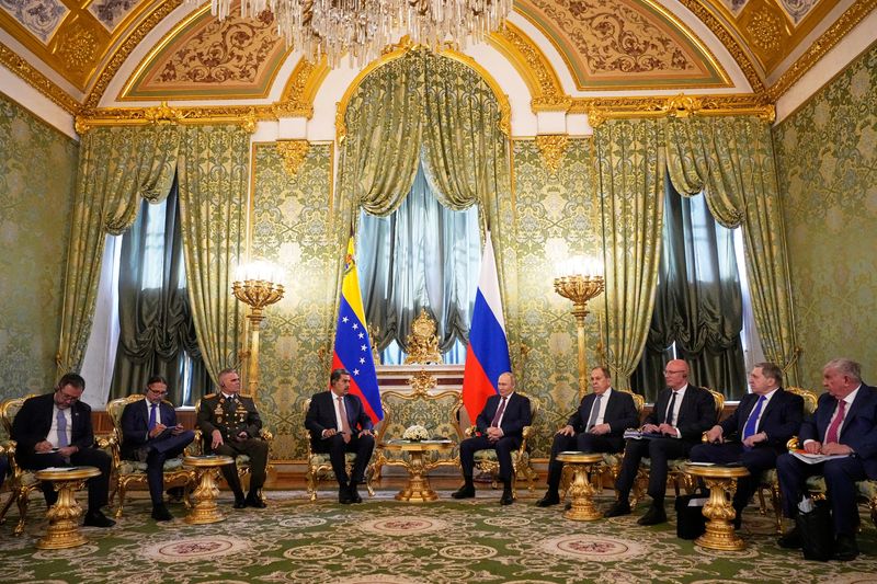 Putin and Venezuela's Maduro sign strategic partnership agreement in Moscow