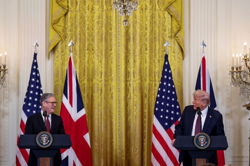 UK's Starmer, Trump to work on economic deal with AI at its core